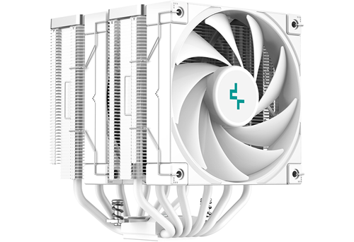 DeepCool AK620 White Intel/AMD Dual Tower Performance CPU Cooler ...
