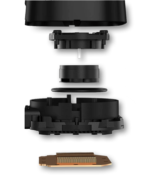 DeepCool LE500 Marrs LED AIO Liquid/Water CPU Cooler LN128785 - R-LE500 ...