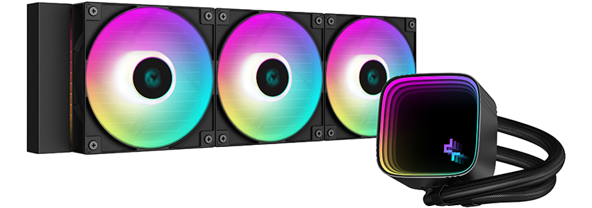 DeepCool LS720 SE 360mm ARGB AIO Liquid/Water CPU Cooler LN130558 - R ...