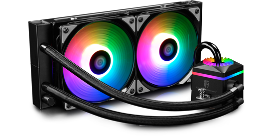 DEEPCOOL 240mm ARGB Intel/AMD CPU Liquid Cooler LN96694 - DP-GS-H12AR ...