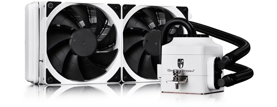 DeepCool CAPTAIN 240 EX WHITE AIO Silent Extreme CPU Liquid Cooler ...