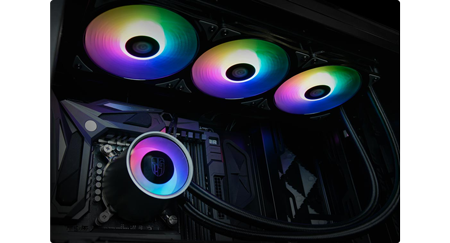 DEEPCOOL 360mm ARGB Intel/AMD CPU Liquid Cooler LN96693 - DP-GS-H12L ...