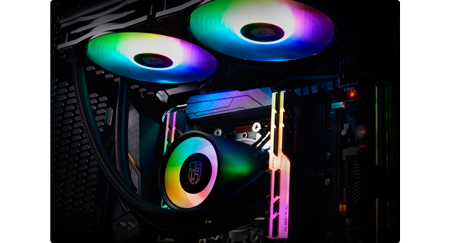 DEEPCOOL GamerStorm Castle 280 RGB AIO Liquid Cooler, 280mm All-In-One ...