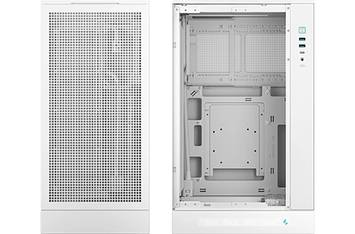 Deepcool CH270 Digital WH White Tempered Glass MicroATX/Mini-ITX Case ...