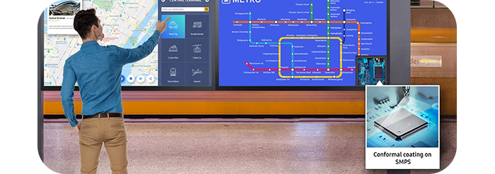 Samsung 55" QM55B-T 4K UHD Interactive Touch Display LN134776 ...