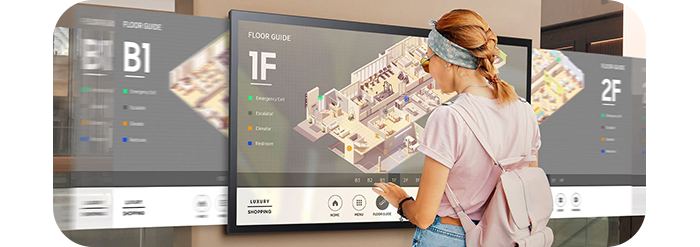 Samsung 55" QM55B-T 4K UHD Interactive Touch Display LN134776 ...