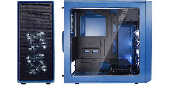 Fractal Design Focus G Petrol Blue Mid Tower Case with Window LN82944 ...