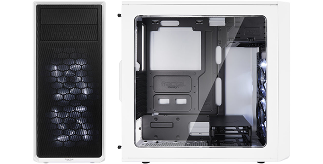 Fractal Design Focus G White Mid Tower Case LN82056 - FD-CA-FOCUS-WT-W ...