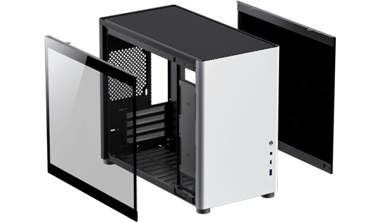 GameMax Spark White Gaming Cube mATX PC Case LN127877 - GMX-SPARKWHT ...