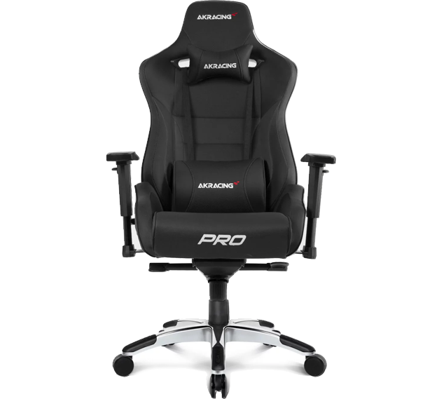 AKRacing Masters Series BLACK Pro Gaming Chair LN92371 - AK-PRO-BK ...
