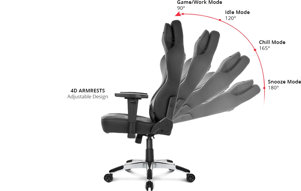 AKRacing Office Series Obsidian Carbon BLACK Office Chair LN92377 - AK ...