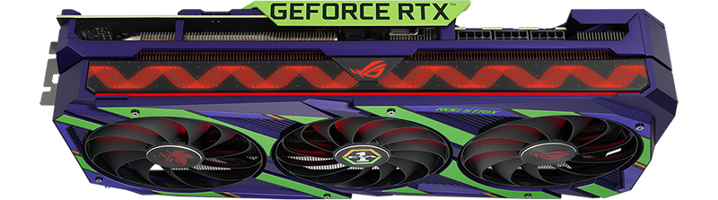 ASUS NVIDIA GeForce RTX 3080 12GB ROG Strix OC EVA Edition Ampere ...
