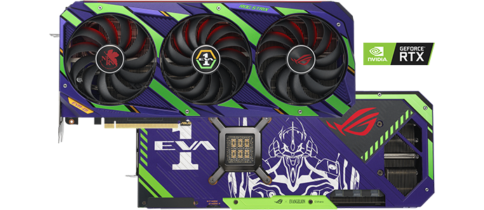 ASUS NVIDIA GeForce RTX 3080 12GB ROG Strix OC EVA Edition Ampere ...