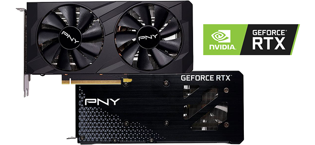 PNY NVIDIA GeForce RTX 3050 VERTO 8GB Ampere Graphics Card LN130272 ...