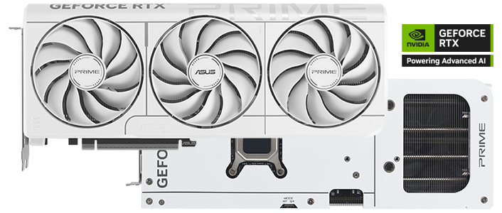 ASUS PRIME NVIDIA GeForce RTX 5070 White OC Edition 12GB Blackwell ...
