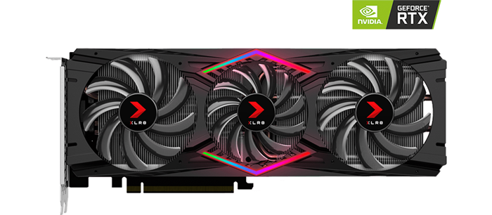 PNY NVIDIA GeForce RTX 2080 8GB XLR8 Gaming OC Triple Fan Turing ...