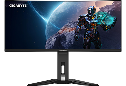 Gigabyte 34" MO34WQC WQHD 175Hz QD-OLED Curved Freesync OLED Gaming ...