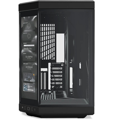Hyte Y70 Touch Dual Chamber Black Mid Tower PC Case LN142225 - CS-HYTE ...