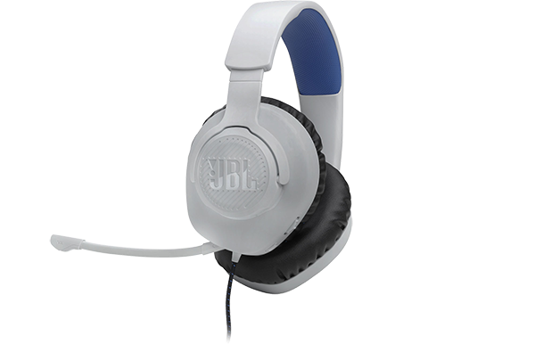 JBL Quantum 100P Wired Gaming Headset PC/Console - White/Blue LN138823 ...