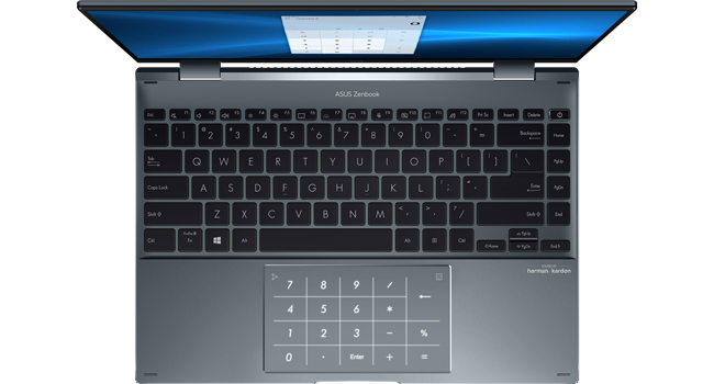 ASUS Zenbook 14 Flip OLED UP5401ZA-KN057W Core i7 Laptop LN126408 | SCAN UK