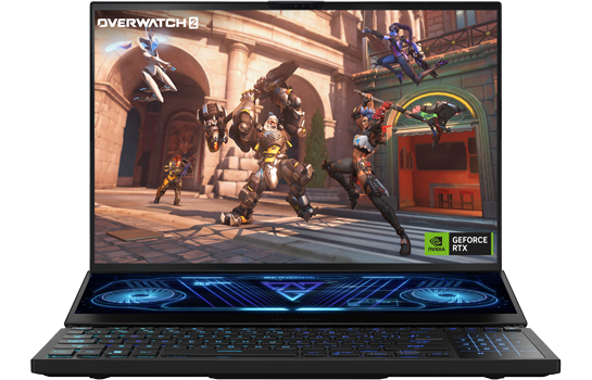 ASUS ROG Zephyrus Duo 16 16" QHD+ 240Hz Ryzen 9 RTX 4090 Gaming Laptop ...