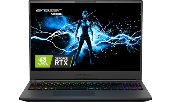 Medion Erazer Major X20 16" 240Hz Intel Core i7 QHD+ Geforce RTX 4070 ...