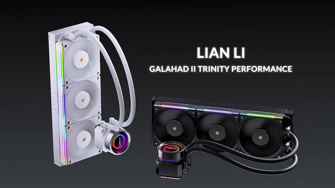 Lian Li Galahad II Trinity Performance 360mm Black All-in-One Liquid CPU Cooler LN156034 ...