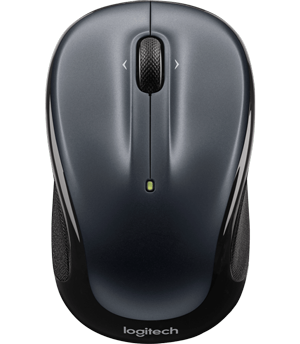 Logitech Wireless Mouse M325, Dark Silver USB Nano LN39945 - 910-002142 ...