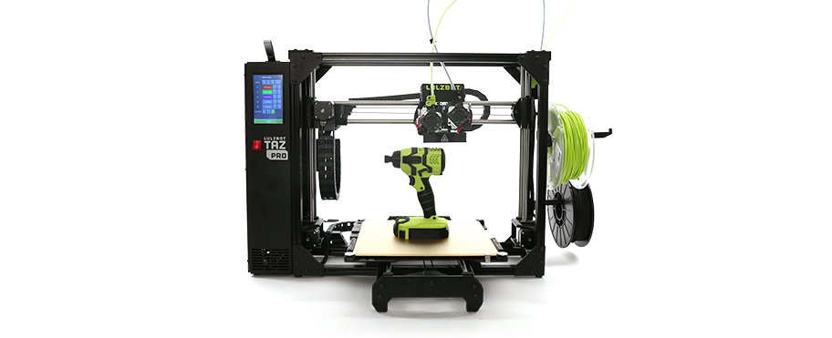 Lulzbot Taz Pro 3d Printer Ln99662 Kt Pr0050eu Scan Uk