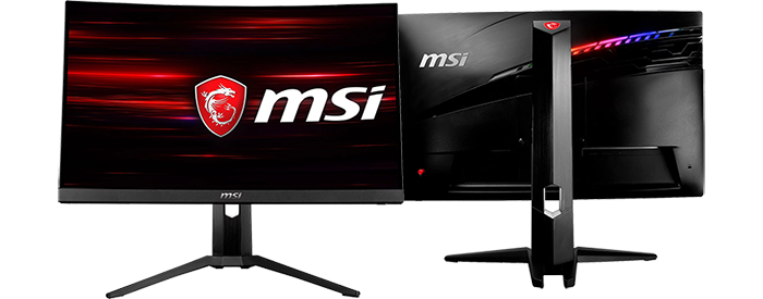 MSI Optix 24" Full HD 144Hz Curved FreeSync Gaming Monitor LN96619 ...