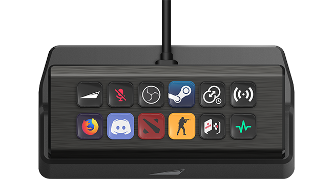 MOUNTAIN DisplayPad Customisable LCD Content Creation Controller ...