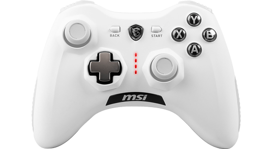 MSI Force GC30 V2 White Wireless Gaming Controller PC/Android LN123930 ...