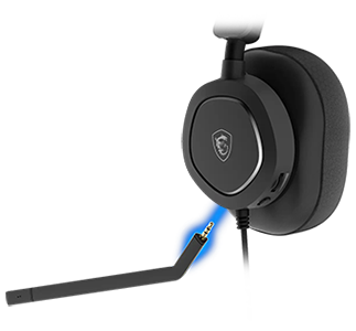 MSI Maestro 300 Wired USB Gaming Headset LN150852 - OS3-8ZC8001-000 ...