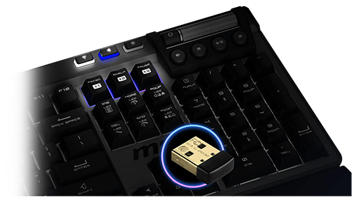 MSI STRIKE PRO Wireless RGB Mechanical Gaming Keyboard LN163749 ...