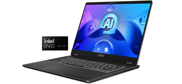 MSI Prestige 14 AI Evo 14" FHD+ Ultra 7 CPU Intel ARC Graphics Laptop ...