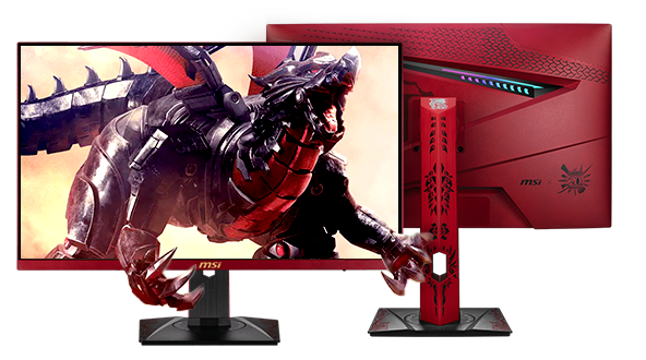 MSI MAG 274QRF QD E2 Adaptive Sync HDR IPS Monitor - Monster Hunter ...
