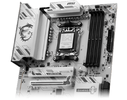 MSI B850 GAMING PLUS WiFi6E AM5 DDR5 PCIe 4.0 ATX Motherboard LN162223 ...
