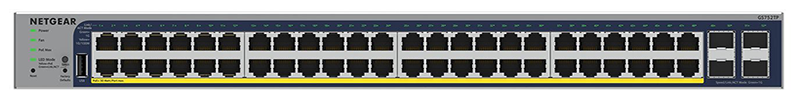 NETGEAR GS752TP V3 48 Port PoE+ Smart Managed Switch with 4 SFP Ports ...