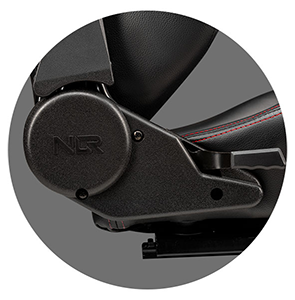 Next Level Racing ERS2 Elite Reclining Seat Black/red LN142075 - NLR ...