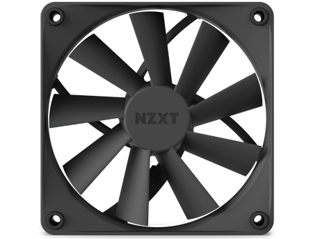 NZXT F120Q RF-Q12SF-B1 Quiet Airflow PWM Fan Black LN128523 | SCAN UK