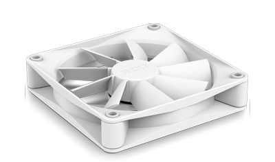NZXT F120Q RF-Q12SF-W1 Quiet Airflow PWM Fan White LN128524 | SCAN UK