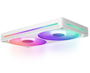 NZXT F240 RGB Core 240mm PWM Uni-body Fan White LN147337 - RF-U24HF-W1 ...