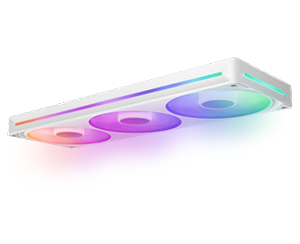 NZXT F360 RGB Core 360mm PWM Uni-body Fan White LN147341 - RF-U36HF-W1 ...