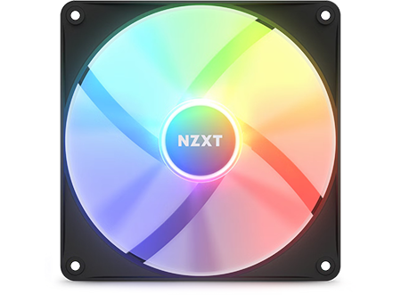 NZXT F140 RGB Core 140mm PWM Single Fan Black LN135969 - RF-C14SF-B1 ...