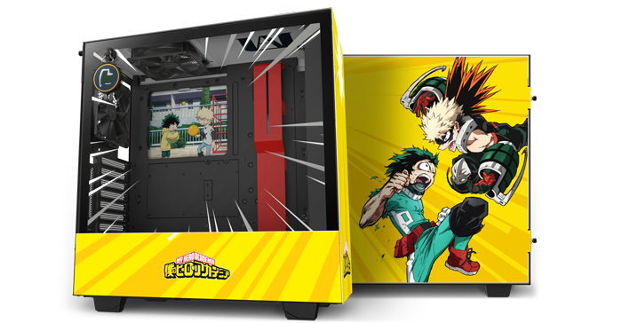 NZXT H510i My Hero Academia Rivals Limited Edition Mid Tower Windowed ...