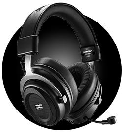 PowerColor ALPHYN AH10 Wireless/Wired PC/Console Gaming Headset Black ...