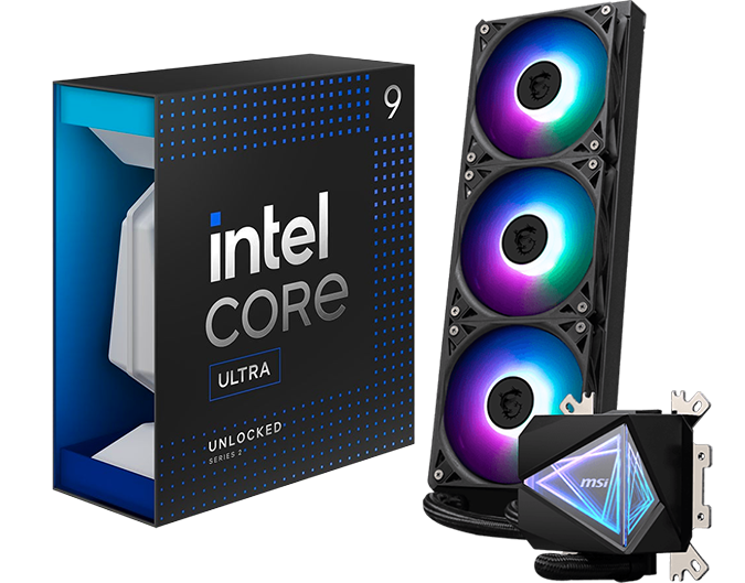 Intel 24 Core Ultra 9 285K Desktop CPU/Processor inc FREE MSI 360mm AIO ...