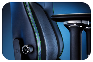 Razer Iskur V2 Adjustable Gaming Chair Dark Grey Fabric LN153324 - RZ38 ...