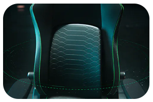 Razer Iskur V2 Adjustable Gaming Chair Black / Green LN153322 - RZ38 ...