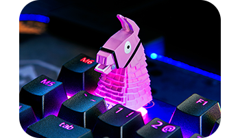 Razer BlackWidow V4 X Fortnite US Edition Yellow Switch Mechanical ...